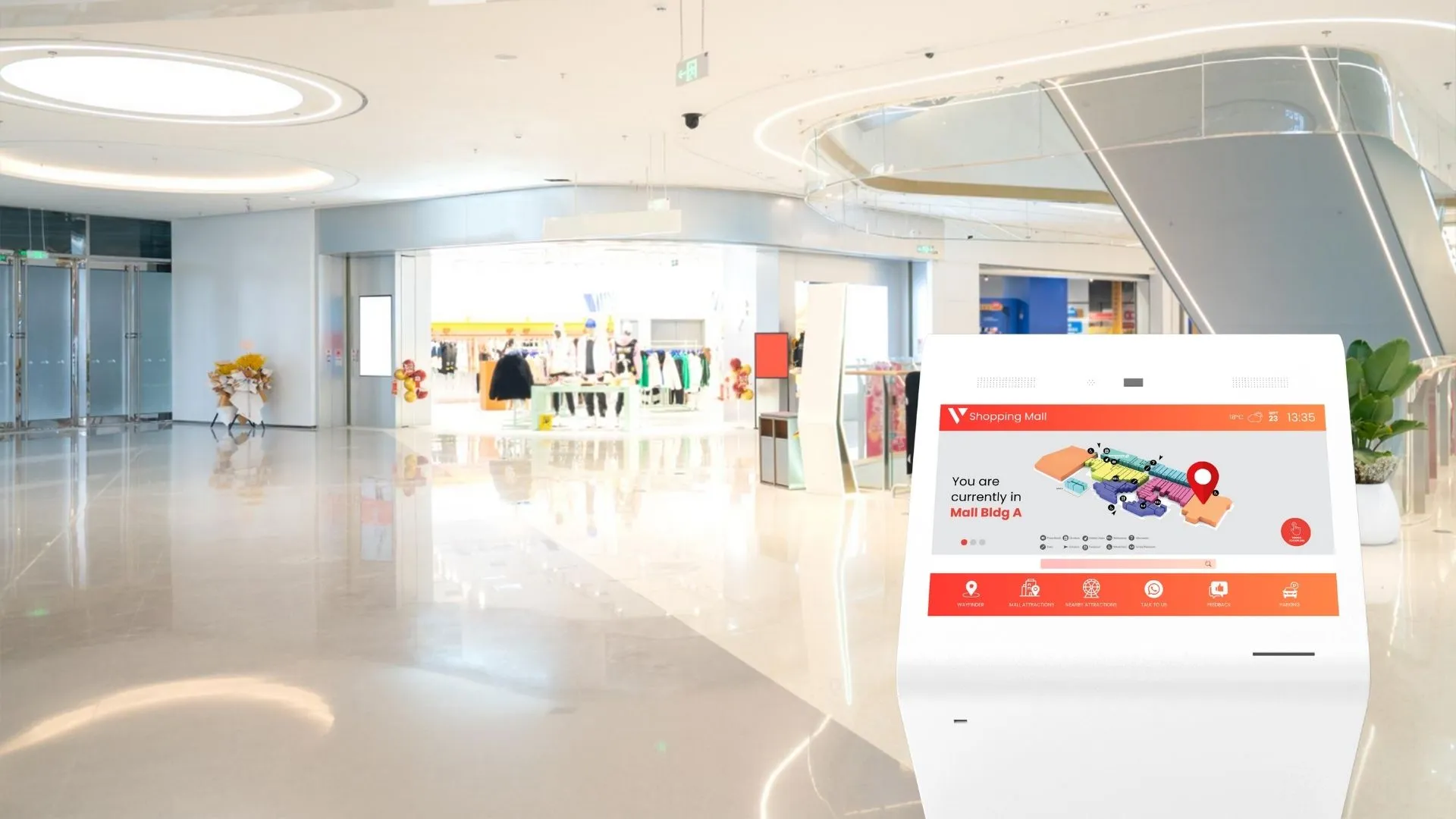 デジタルウェイファインディング：現代のモールに不可欠なソリューション